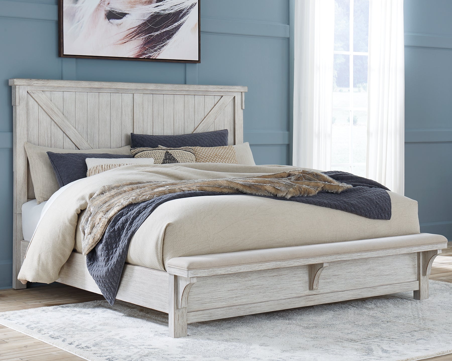 Ashley furniture brashland bedroom set store