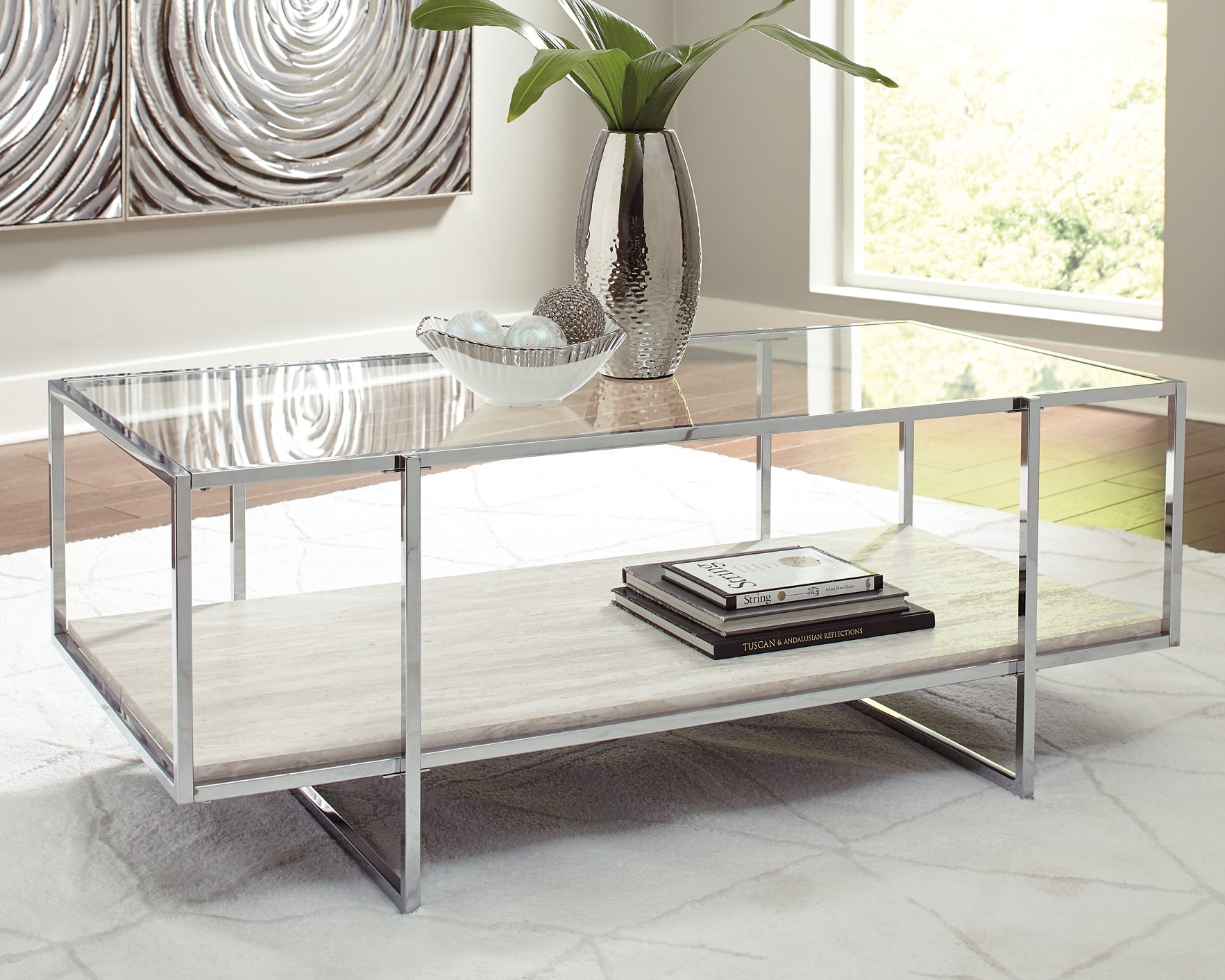 Bodella coffee table with storage store