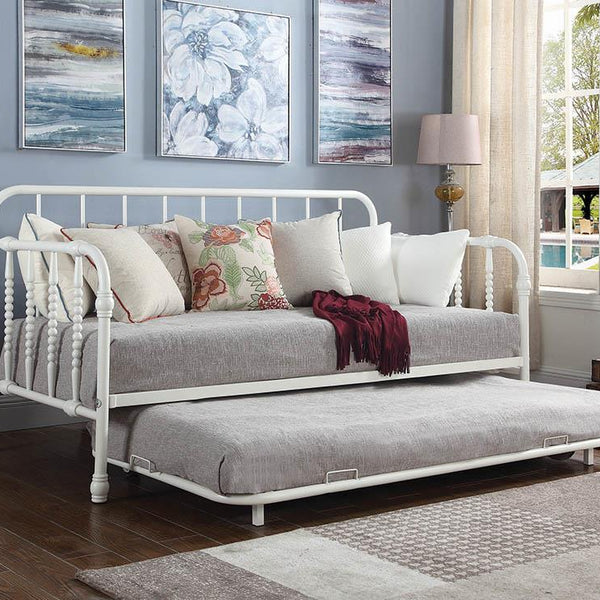 Traditional White Metal Daybed Daybed Michael s Discount Portland