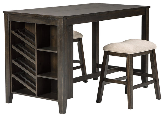 Rokane 5 Piece Counter Height Dining Room Set