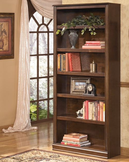 Ashley furniture bookcase with doors store